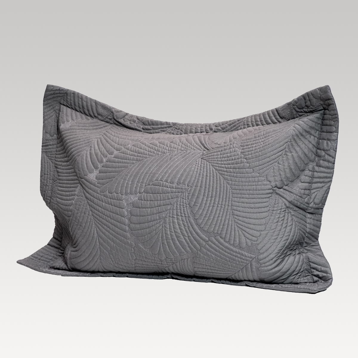 DreamGreen Amora Pillow Cover with Sham - Charcoal - Vendella ...